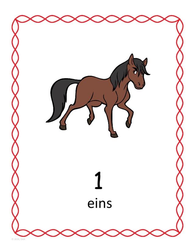 Counting Mice | German in the Afternoon Activities