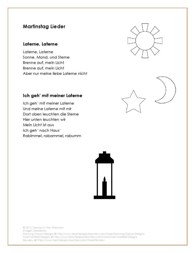 Der gute Martin | German in the Afternoon Activities