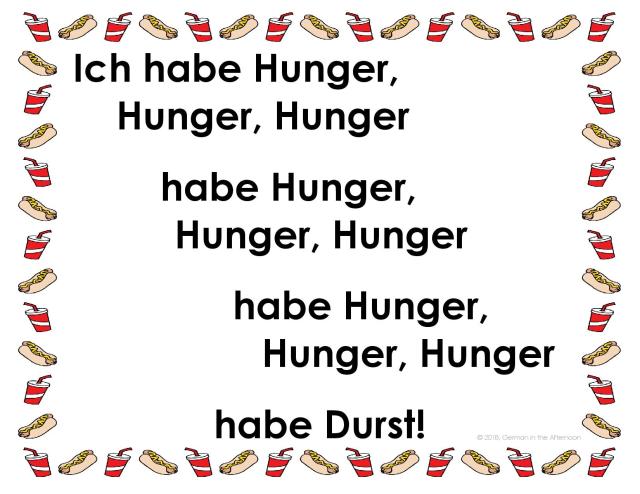 German in the Afternoon Activities | Activities to help your little ...