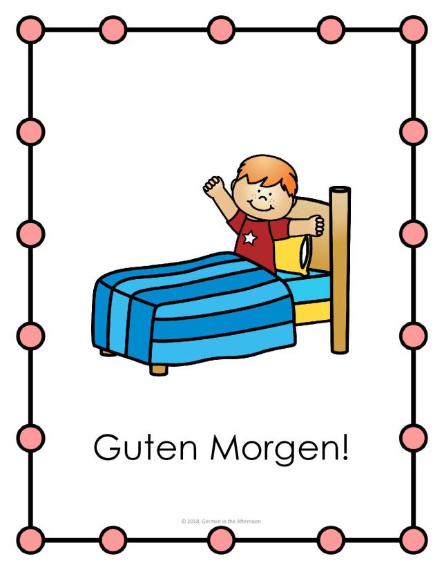 Greetings! / Begrüßungen | German in the Afternoon Activities