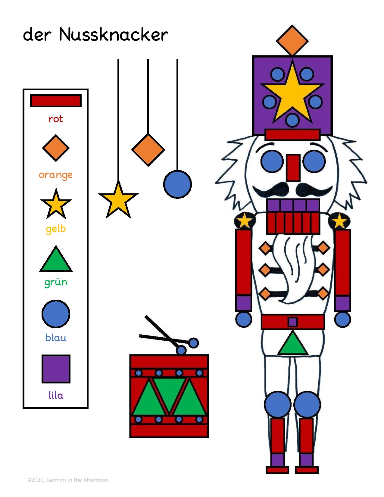 Coloring Pages | German in the Afternoon Activities